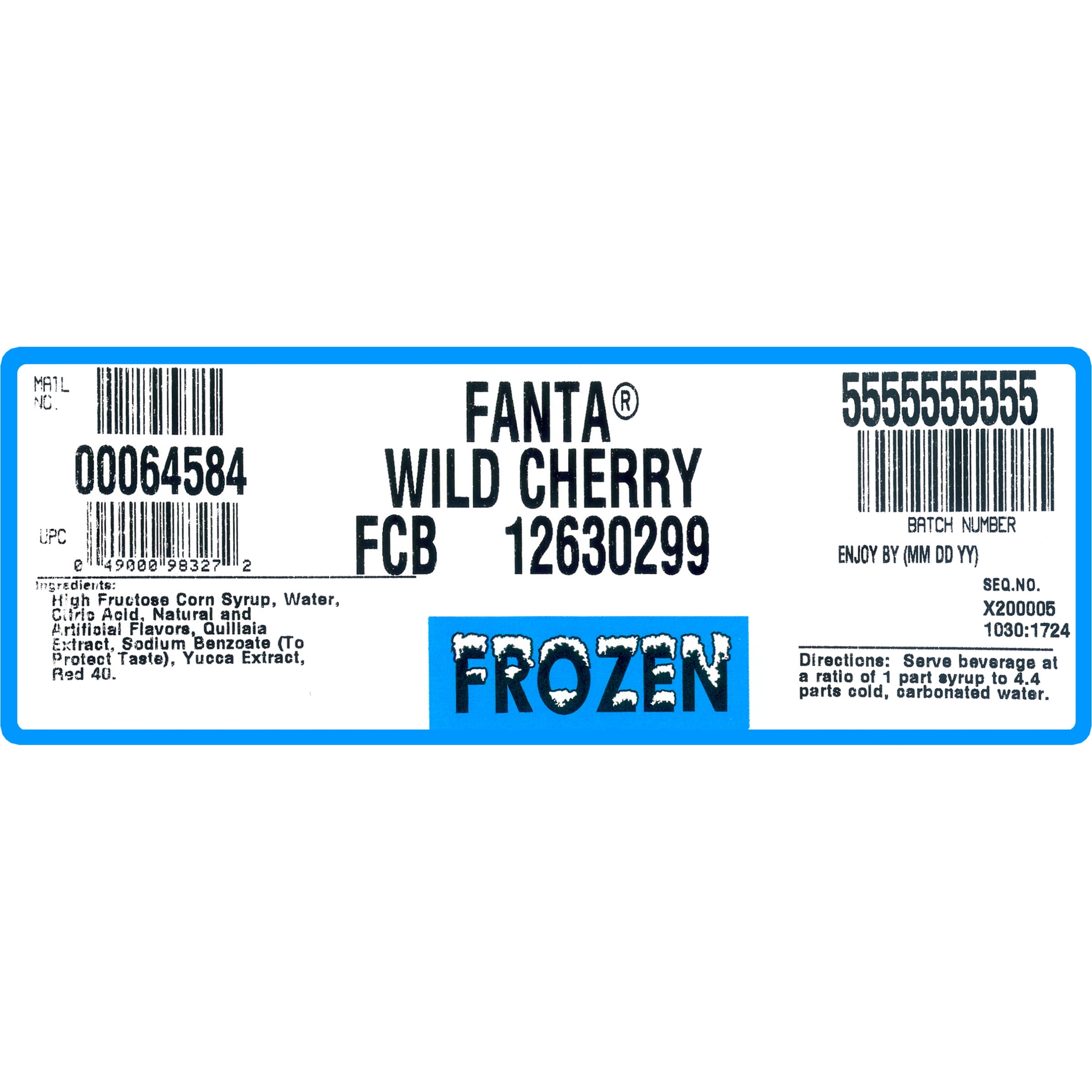 Fanta Wild Cherry 2.5 Gal - Walmart.com