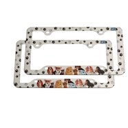 MROW, Cat Meow License Plate Tag Frame, Multiple Colors - Walmart.com
