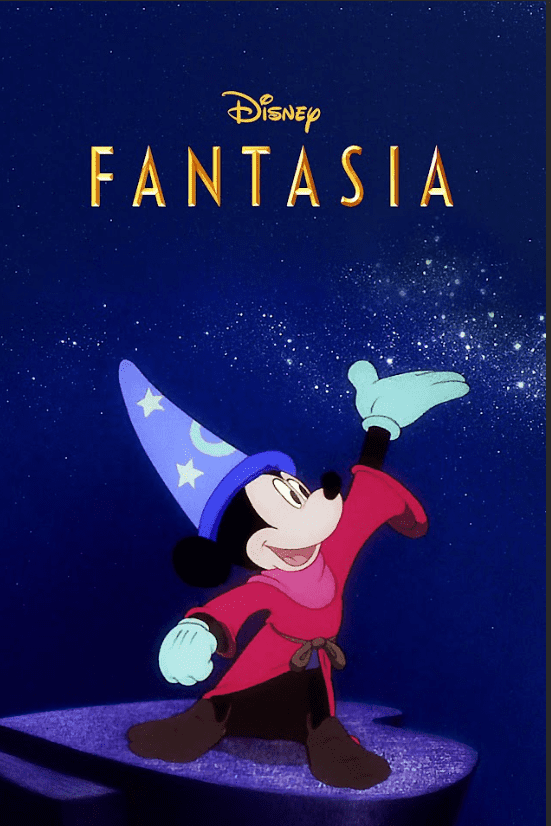 Fantasia (1940) 24x36 Movie Poster Disney Animated Musical Classic Art ...