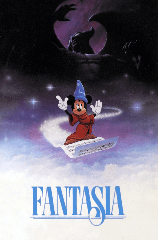 Fantasia (1940) 24x36 Movie Poster Disney Animated Musical Masterpiece ...