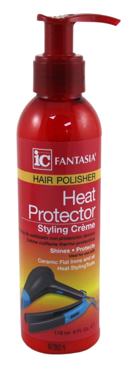 Fantasia Ic Heat Protector Styling Cream Polisher 6 Ounce (178ml) (Pack ...