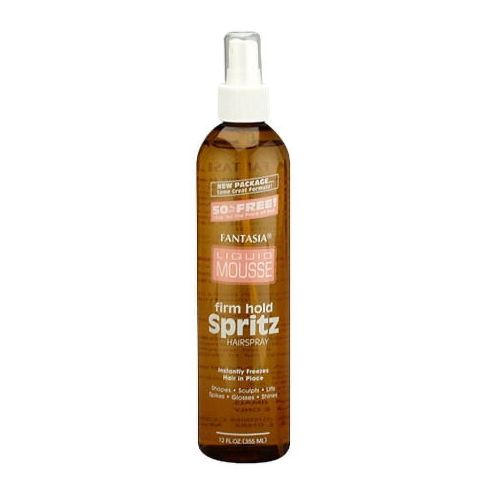 Fantasia Liquid Mousse Firm Hold Spritz Hair Spray 12 Oz - Walmart.com