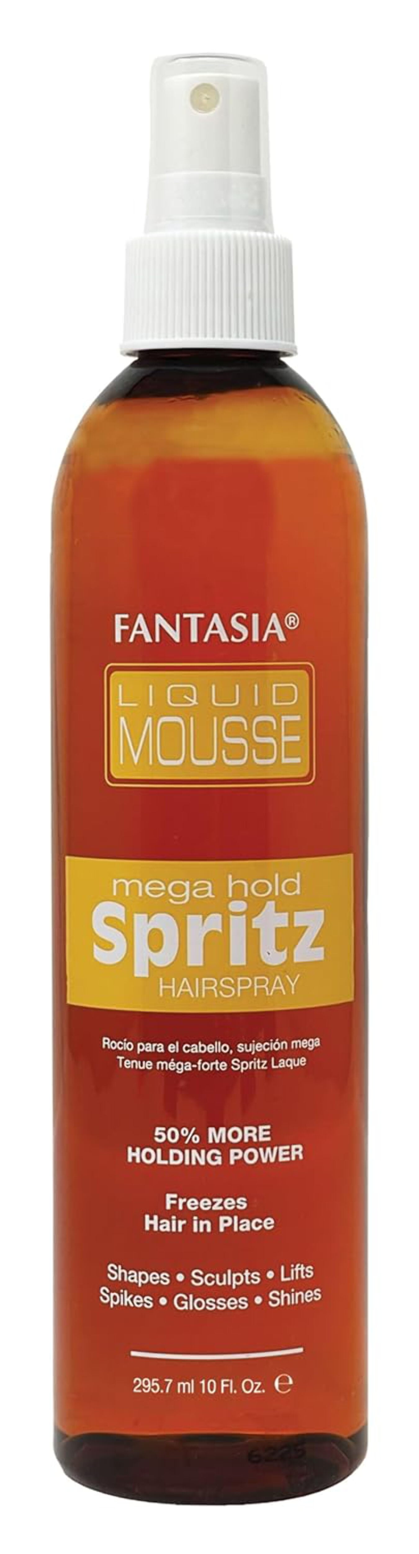 Fantasia Liquid Mousse Spritz Hair Spray Mega Hold 10.0 Fl Oz - Walmart.com