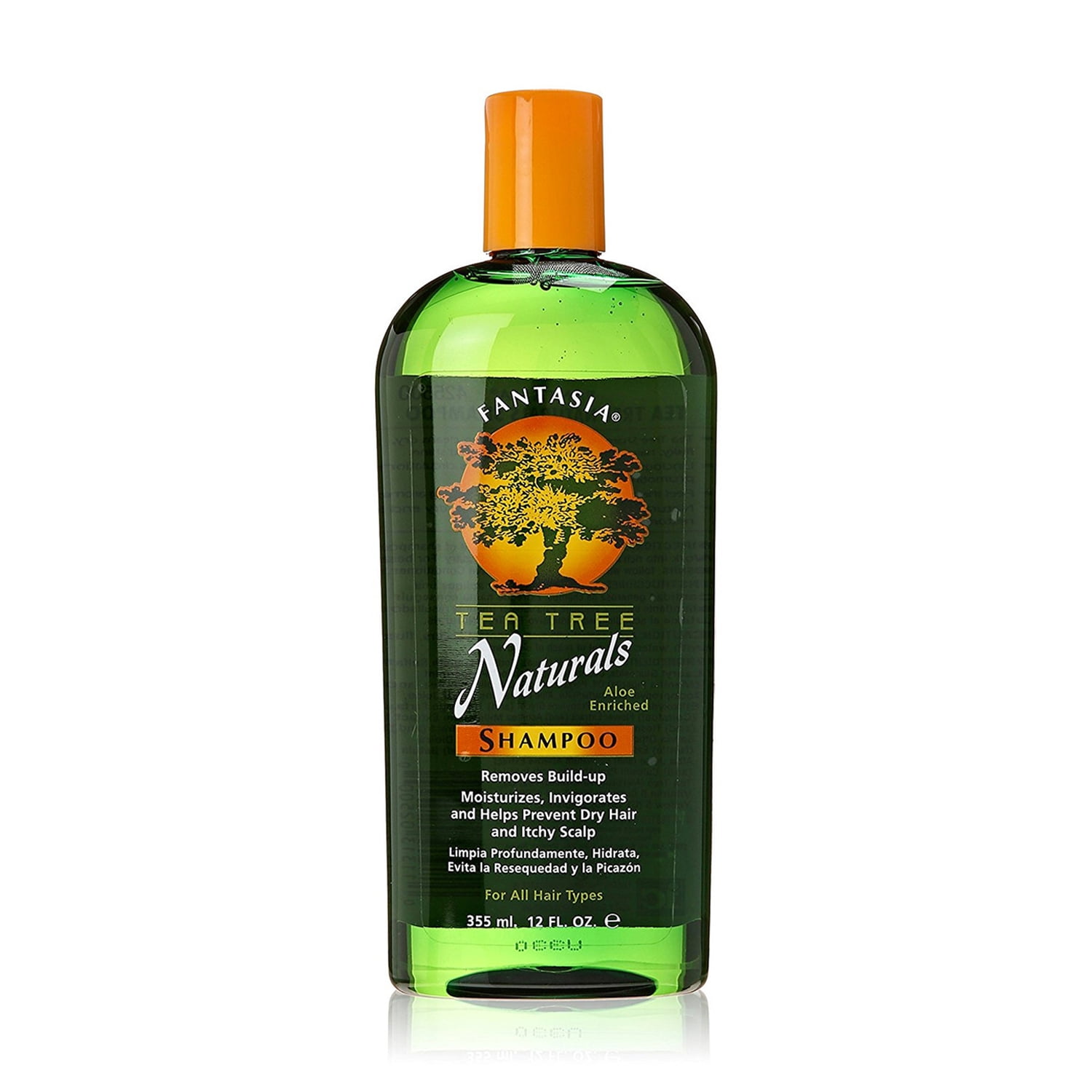 Fantasia Tea Tree Naturals Shampoo, 12 Oz., Pack of 12 - Walmart.com