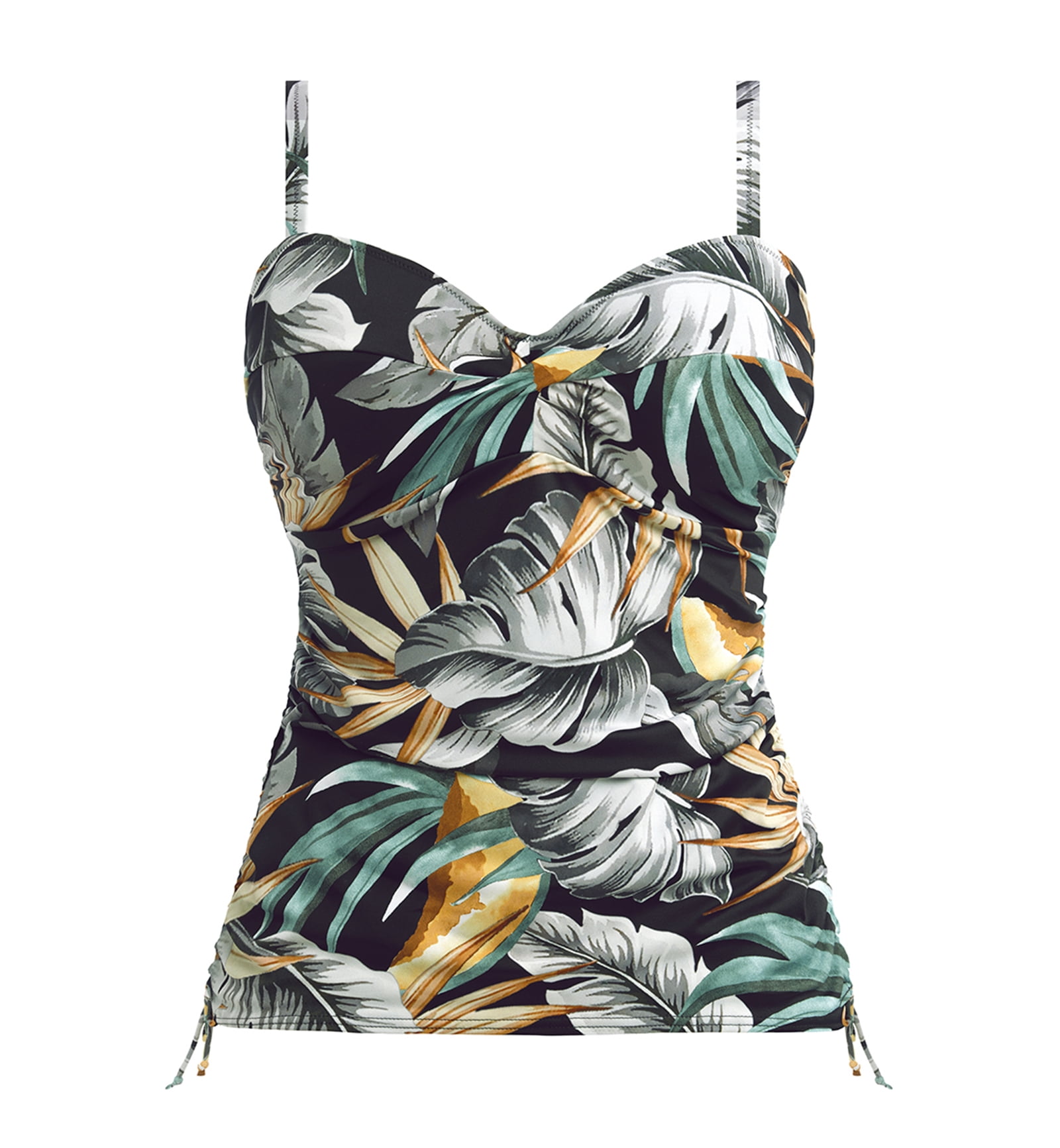 Fantasie Bamboo Grove Twist Front Underwire Adjustable Side Tankini ...