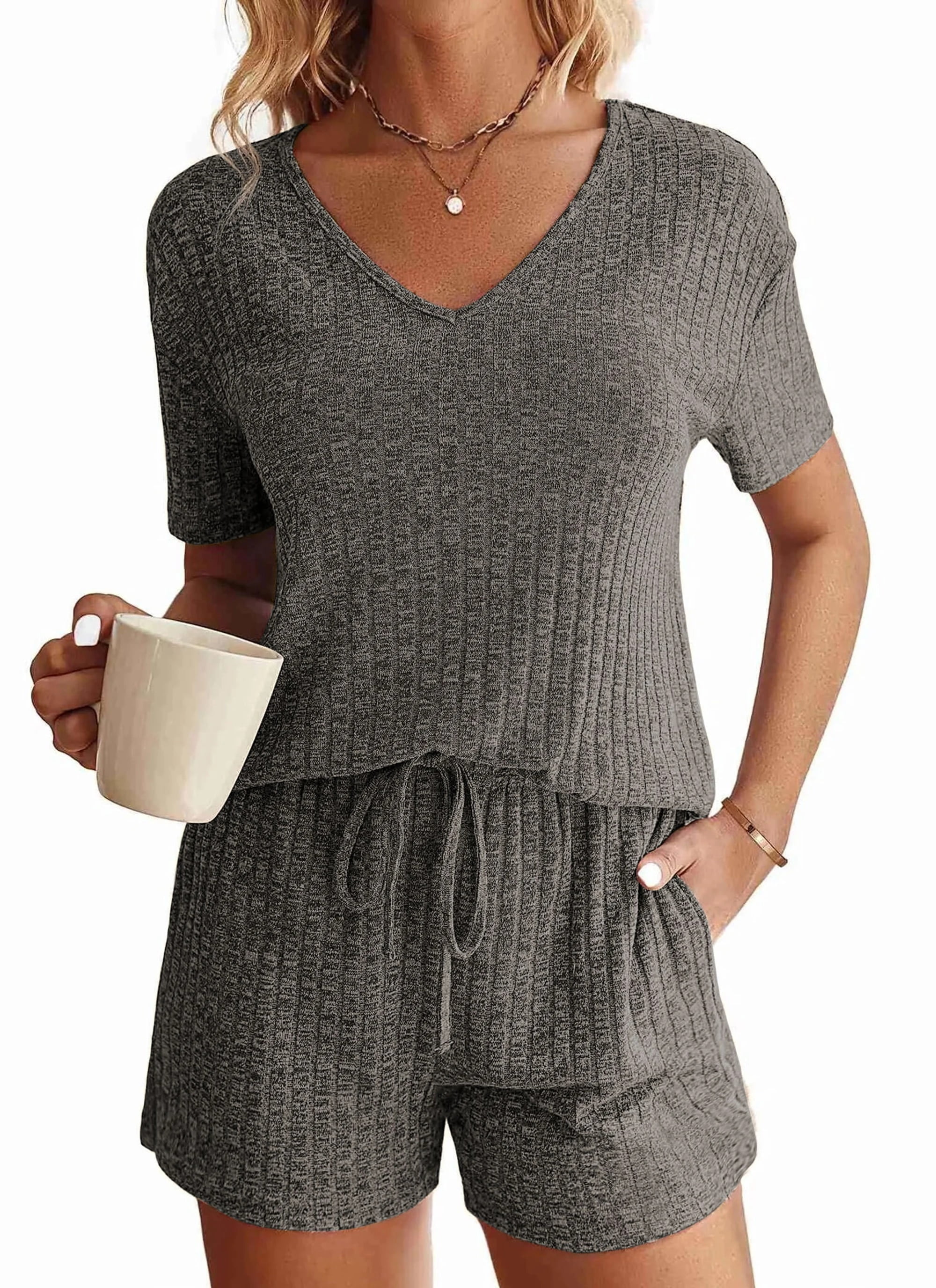 Fantaslook Women's Summer Pajamas 2 Piece Sets - Night Suit Sleepwear ...