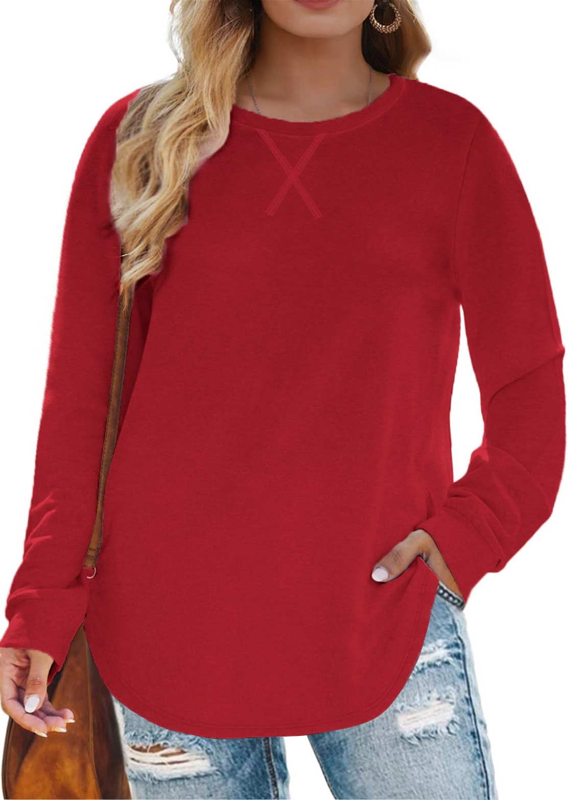 Tunic sweatshirts for women store