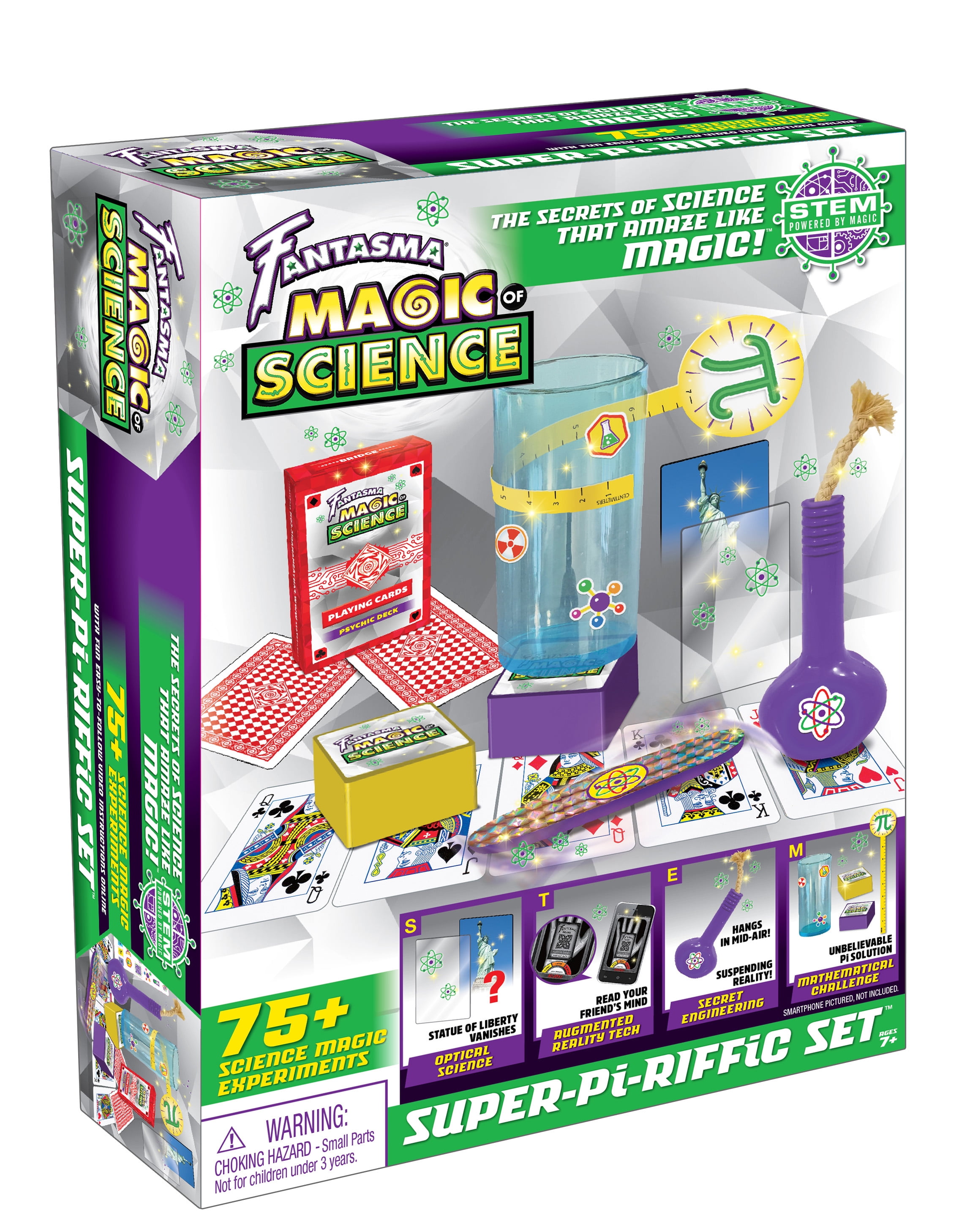 Fantasma Magic of Science STEM Based Super-Pi-Riffic Magic Set | 75 ...