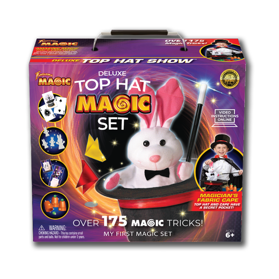 Fantasma Kids Magician Top Hat Magic Show - 175+ Fantastic Tricks ...