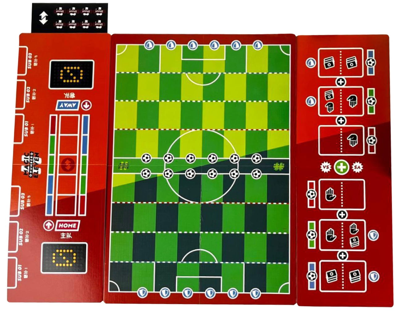 Fantastic 11 Player Soccer Board Game- 2 Player Card, Funny Soccer ...
