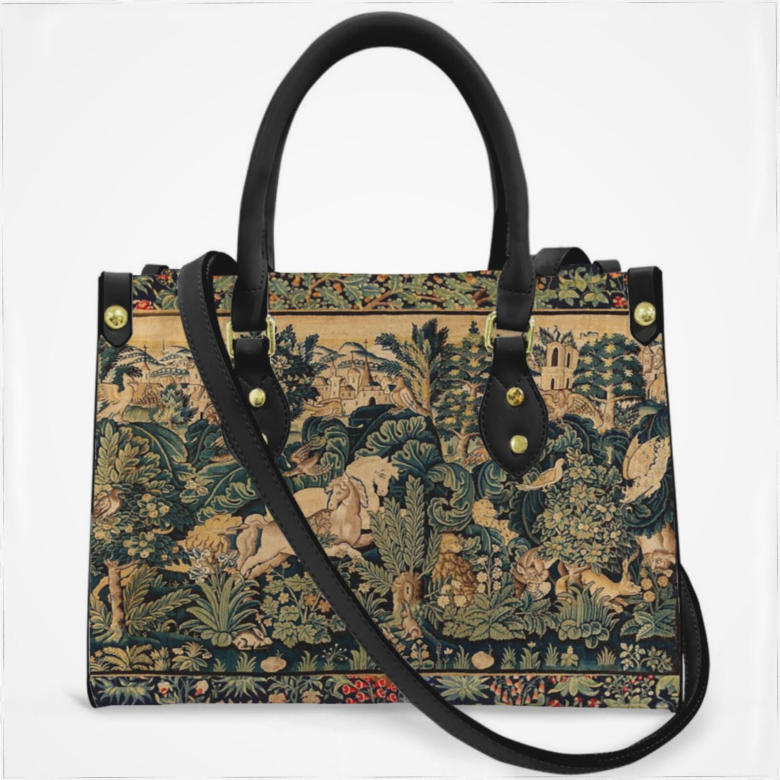 Fantastic Animals And Horses In Woodland Cross Body Bags For Women ...