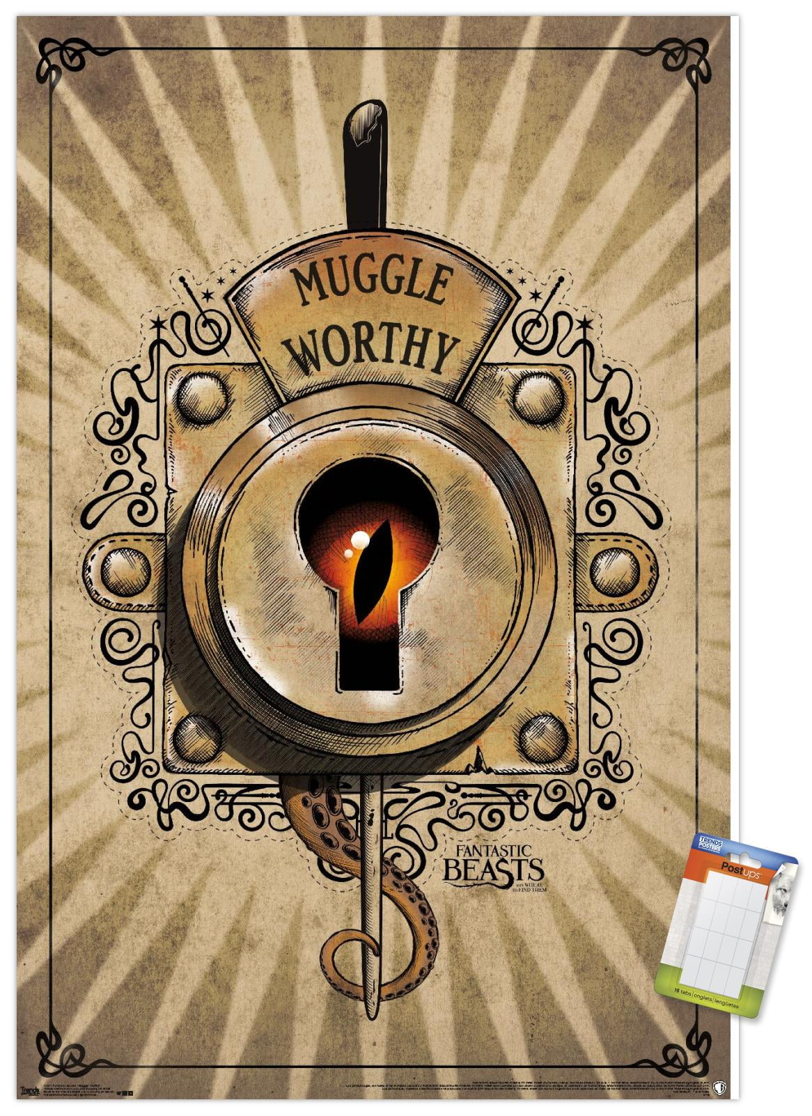 Fantastic Beasts And Where To Find Them - Muggle Worthy Wall Poster, 14 ...