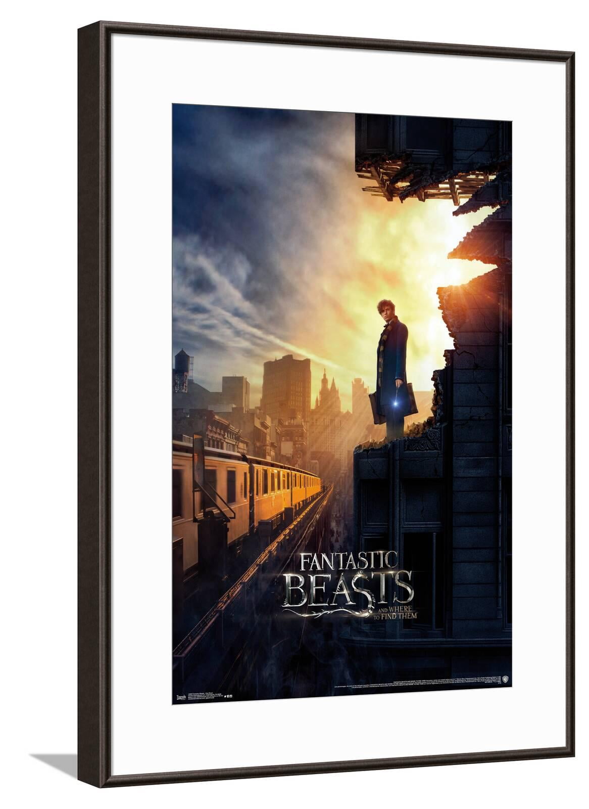 Fantastic Beasts And Where To Find Them - One Sheet Canvas Wall Poster ...