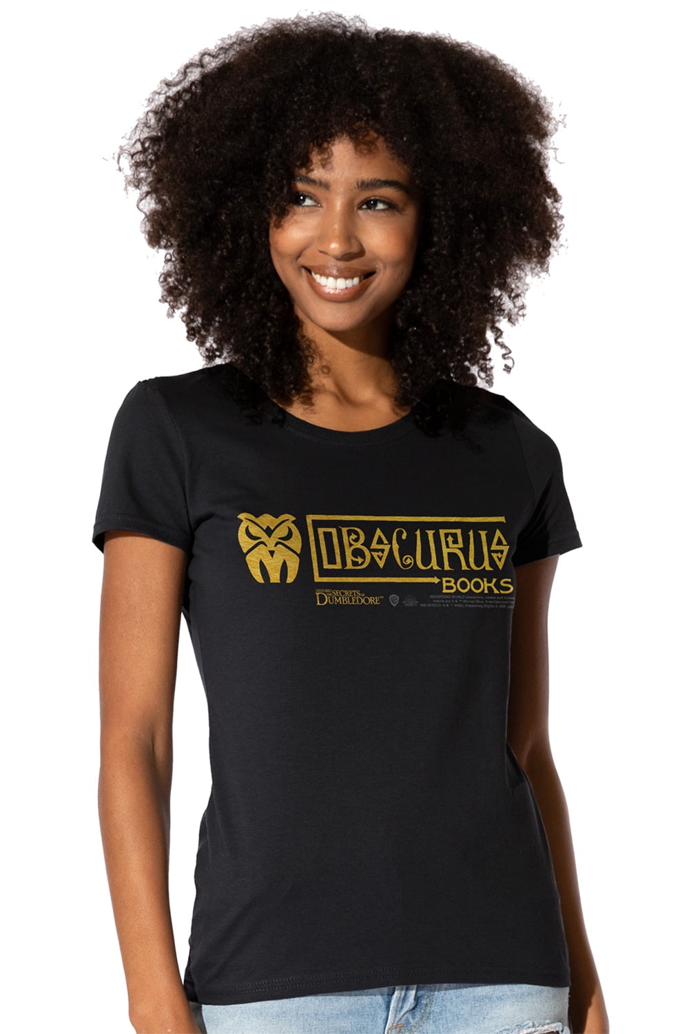 Fantastic Beasts The Secrets Of Dumbledore Obscurus Books Logo Women's ...