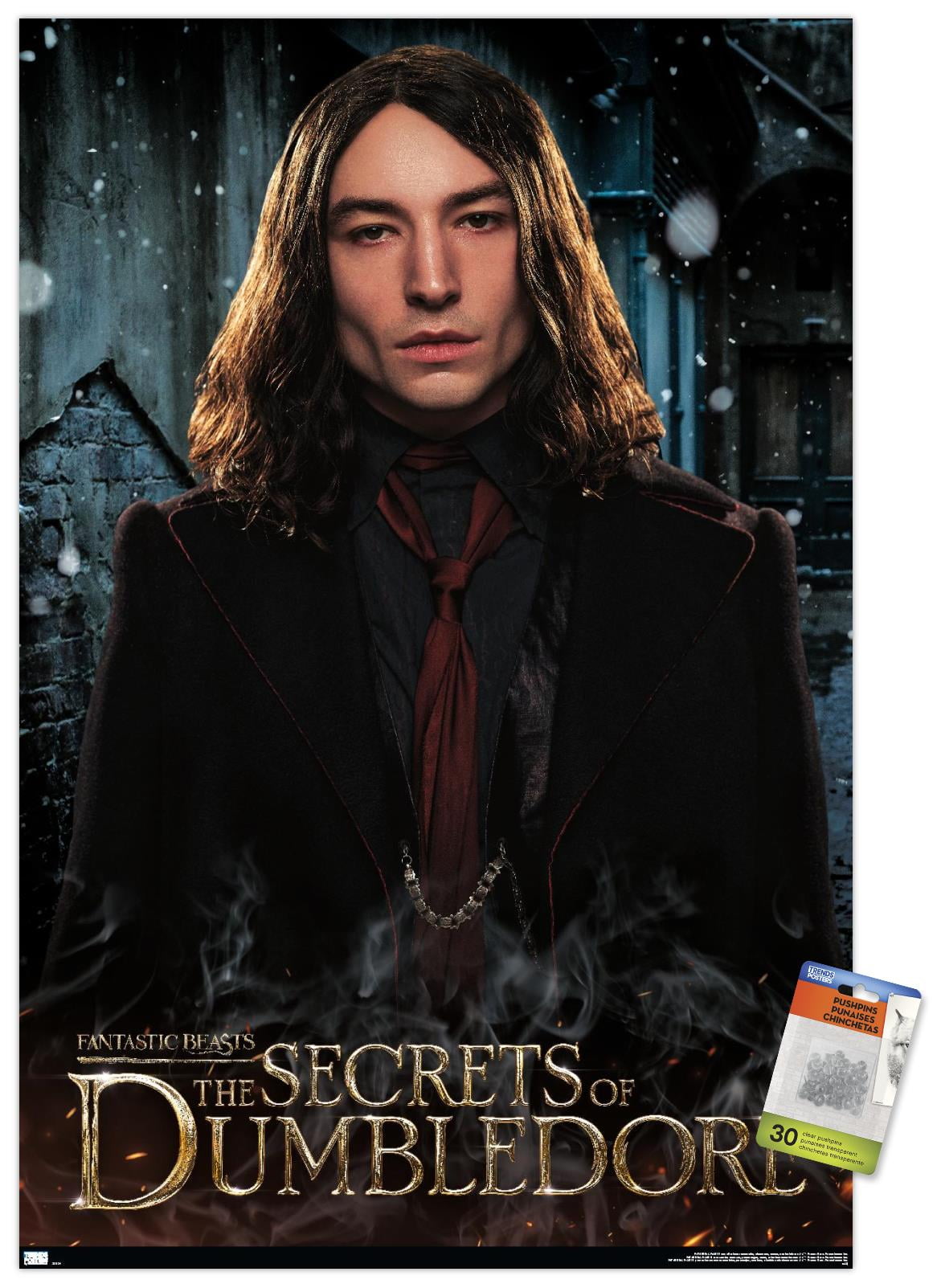 Fantastic Beasts: The Secrets of Dumbledore - Credence Barebone Wall ...