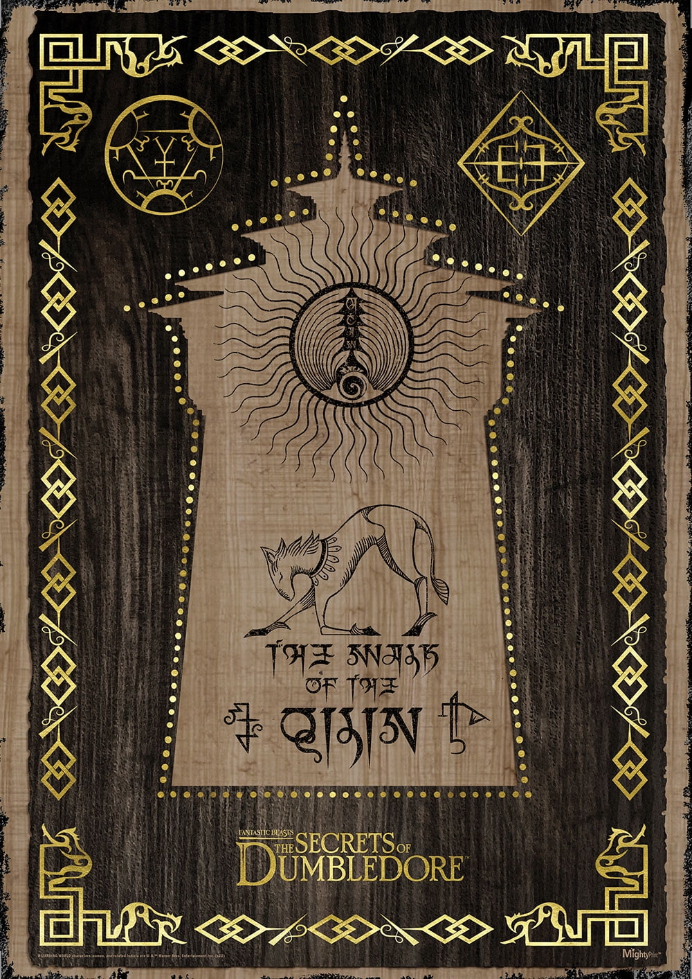 Fantastic Beasts: The Secrets of Dumbledore (Qilin Sign) MightyPrint ...