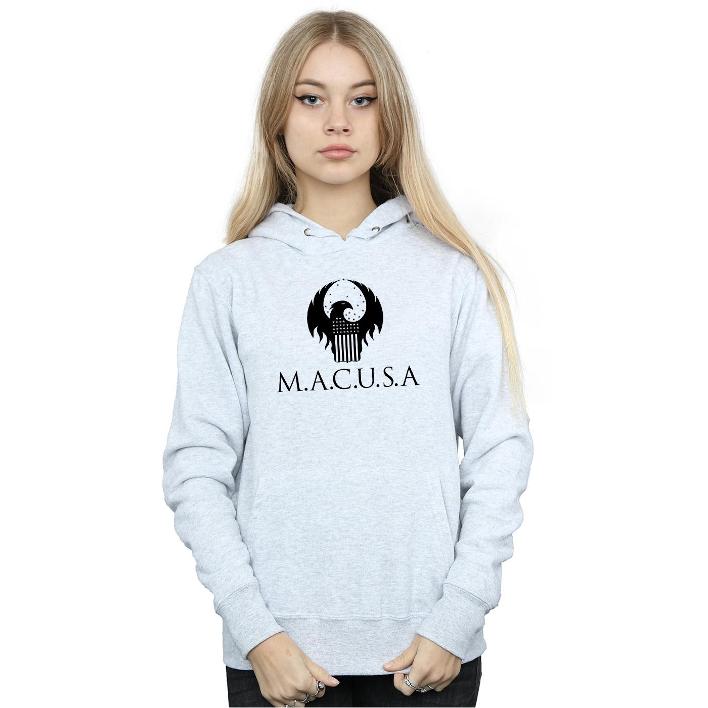 Fantastic Beasts Womens MACUSA Logo Hoodie - Walmart.com