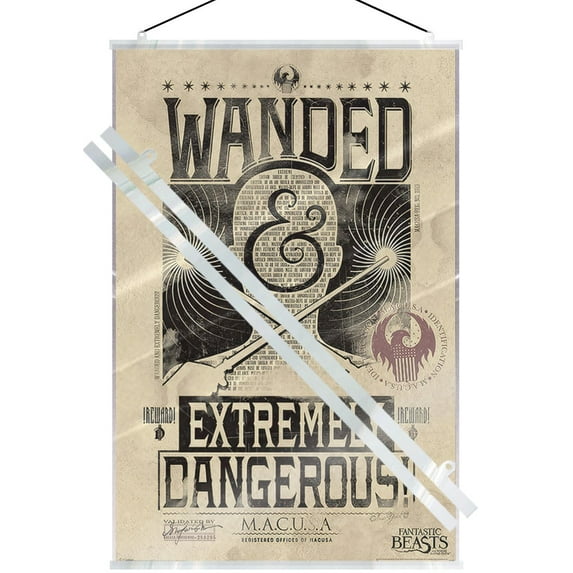 Fantastic Beasts and Where to Find Them - Movie Poster (Wanded) (Size ...