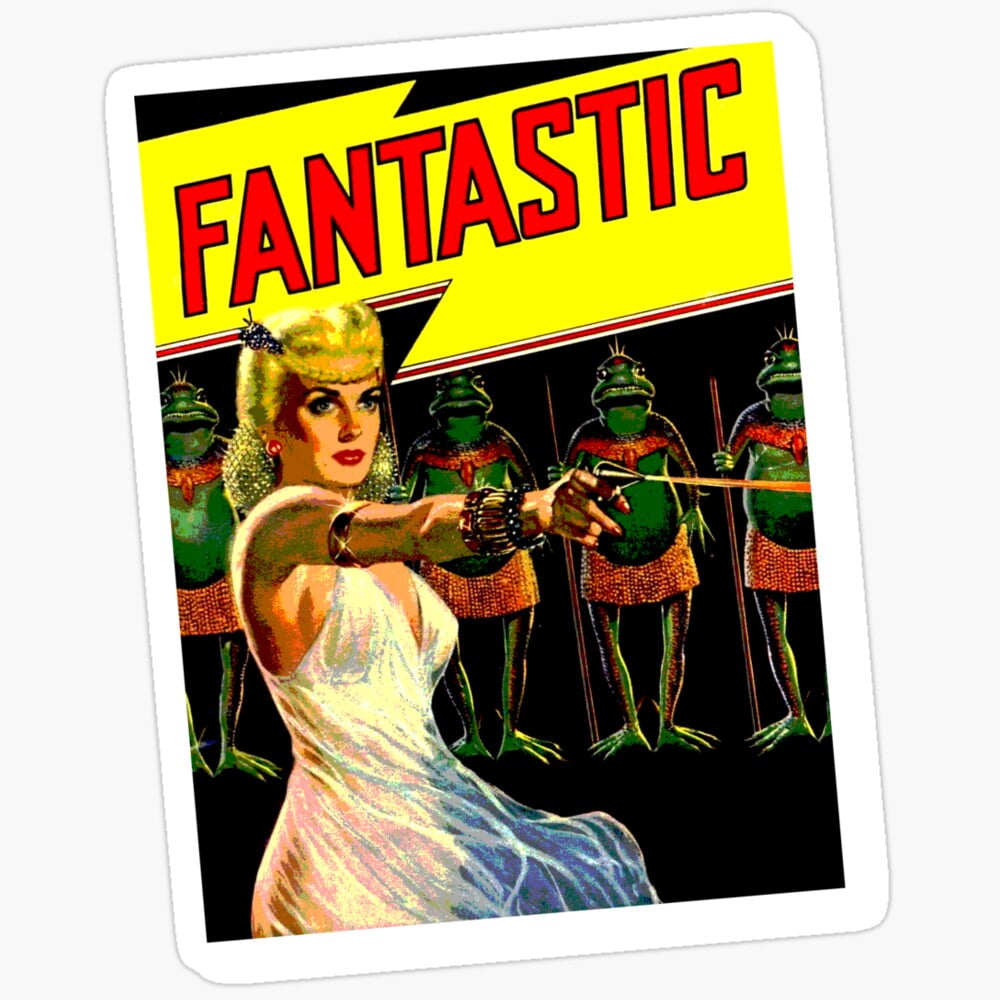 Fantastic Fan Sticker Phone Decal Water Bottle Stickers Car Decals ...