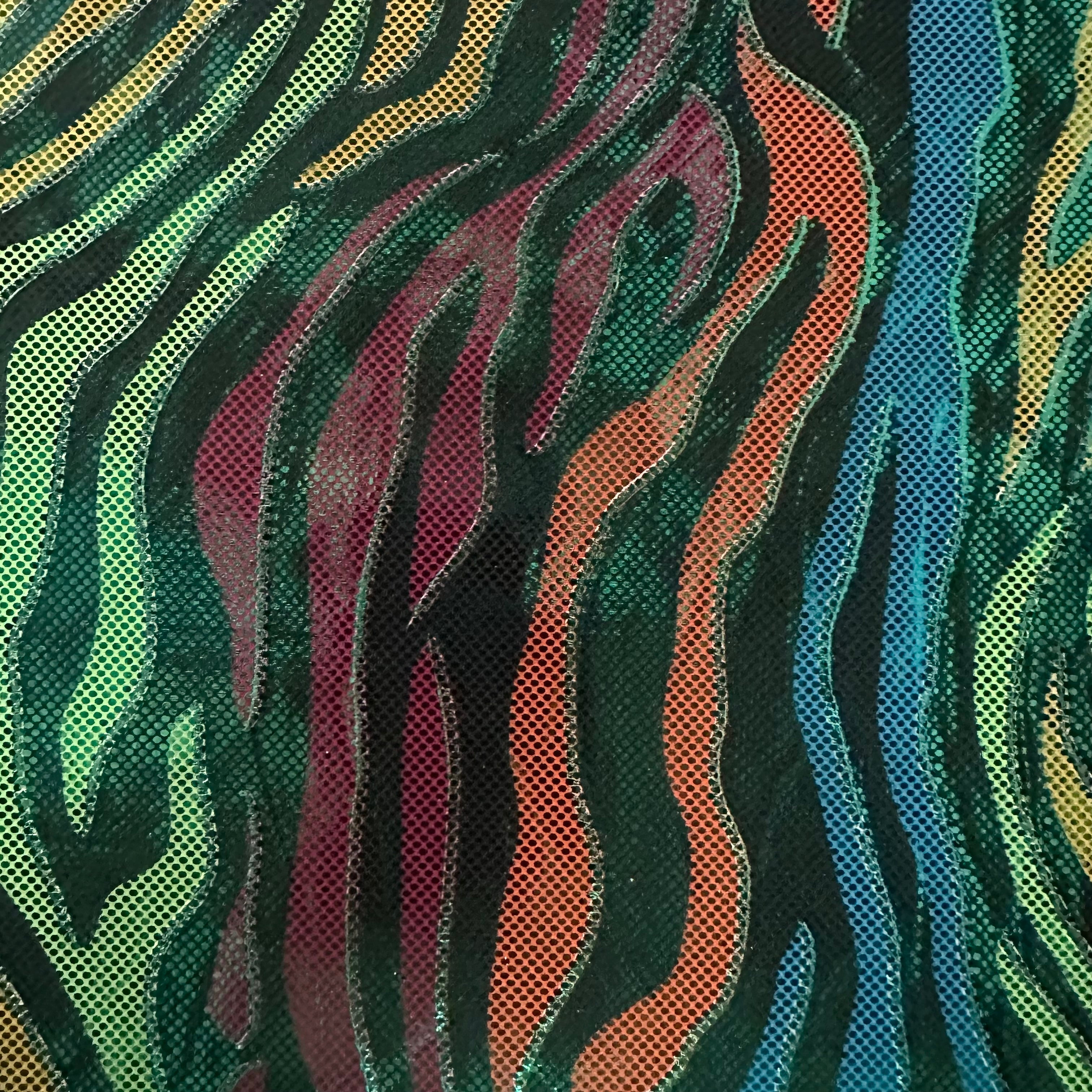 Fantastic Fever Stretch Polyester Spandex Foil Fabric | Spandex palace ...