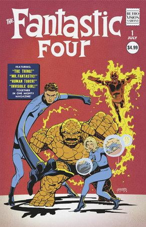 Fantastic Four #1 Leonardo Romero Retro Vision Var Marvel Prh Comic ...