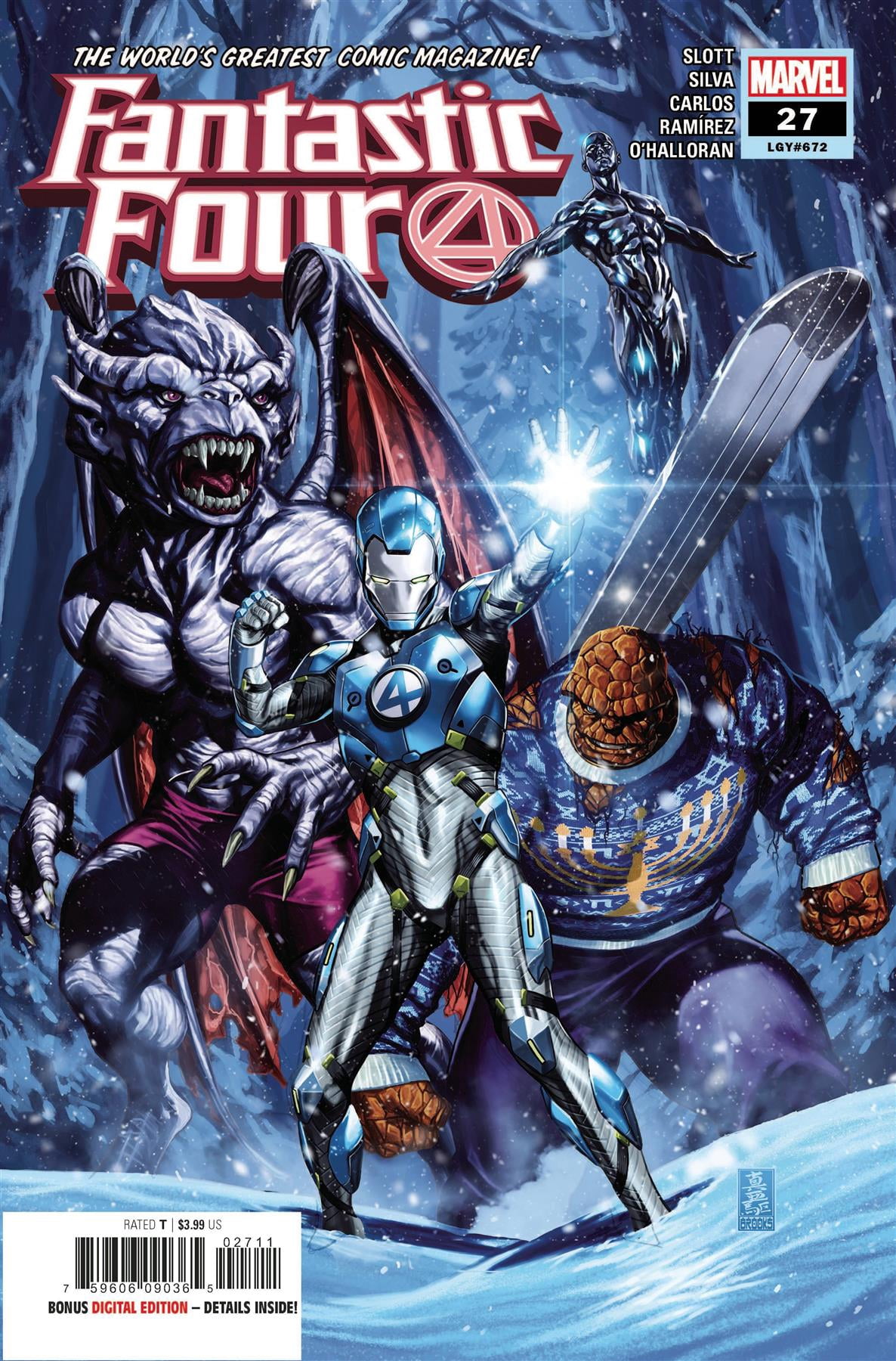Fantastic Four #27 () Marvel Comics Comic Book 2020 - Walmart.com