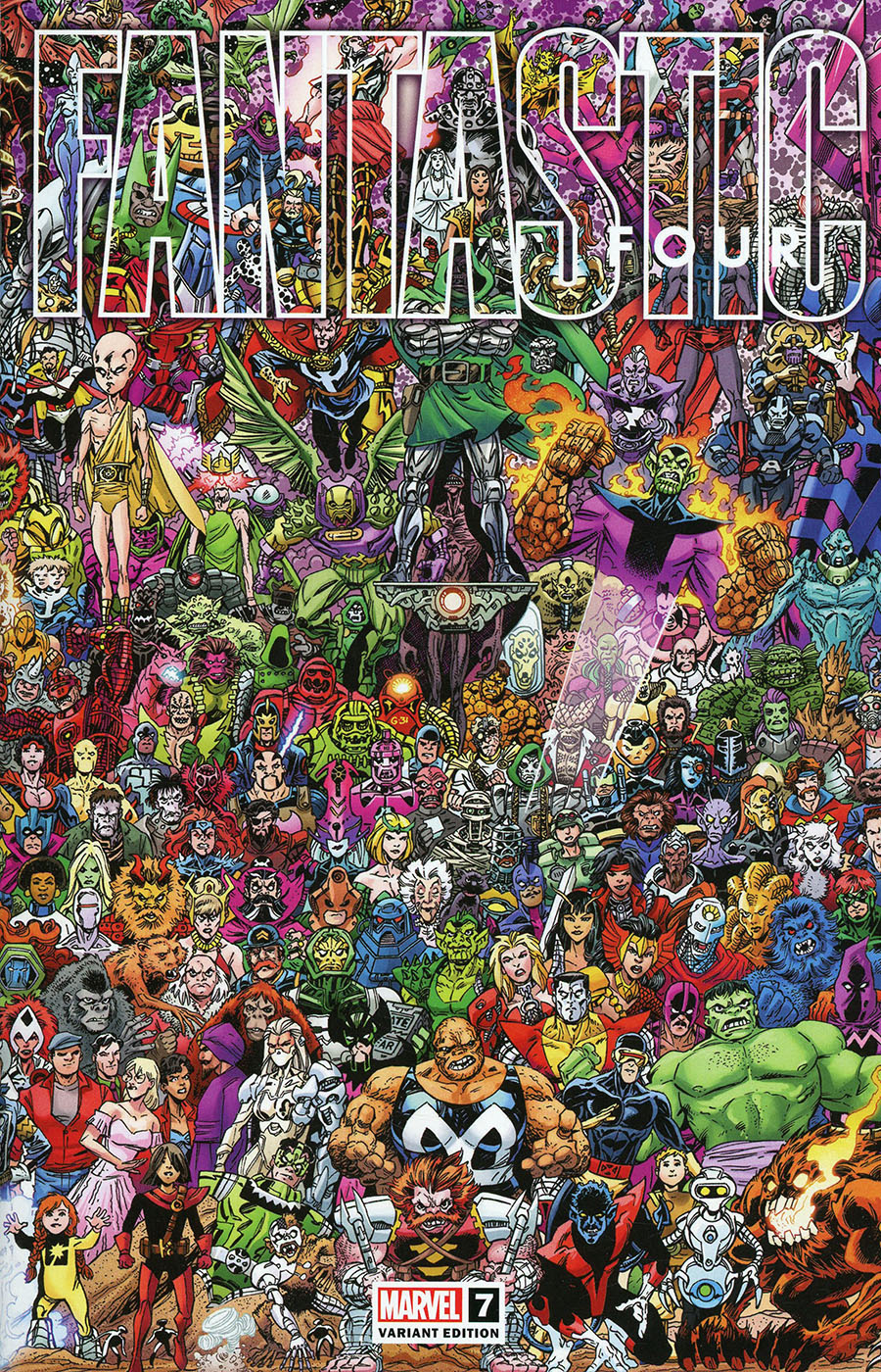 Fantastic Four (7th Series) #7E VF ; Marvel Comic Book - Walmart.com