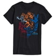 Fantastic Four - Colorful Line Art - Men's Short Sleeve Graphic T-Shirt ...
