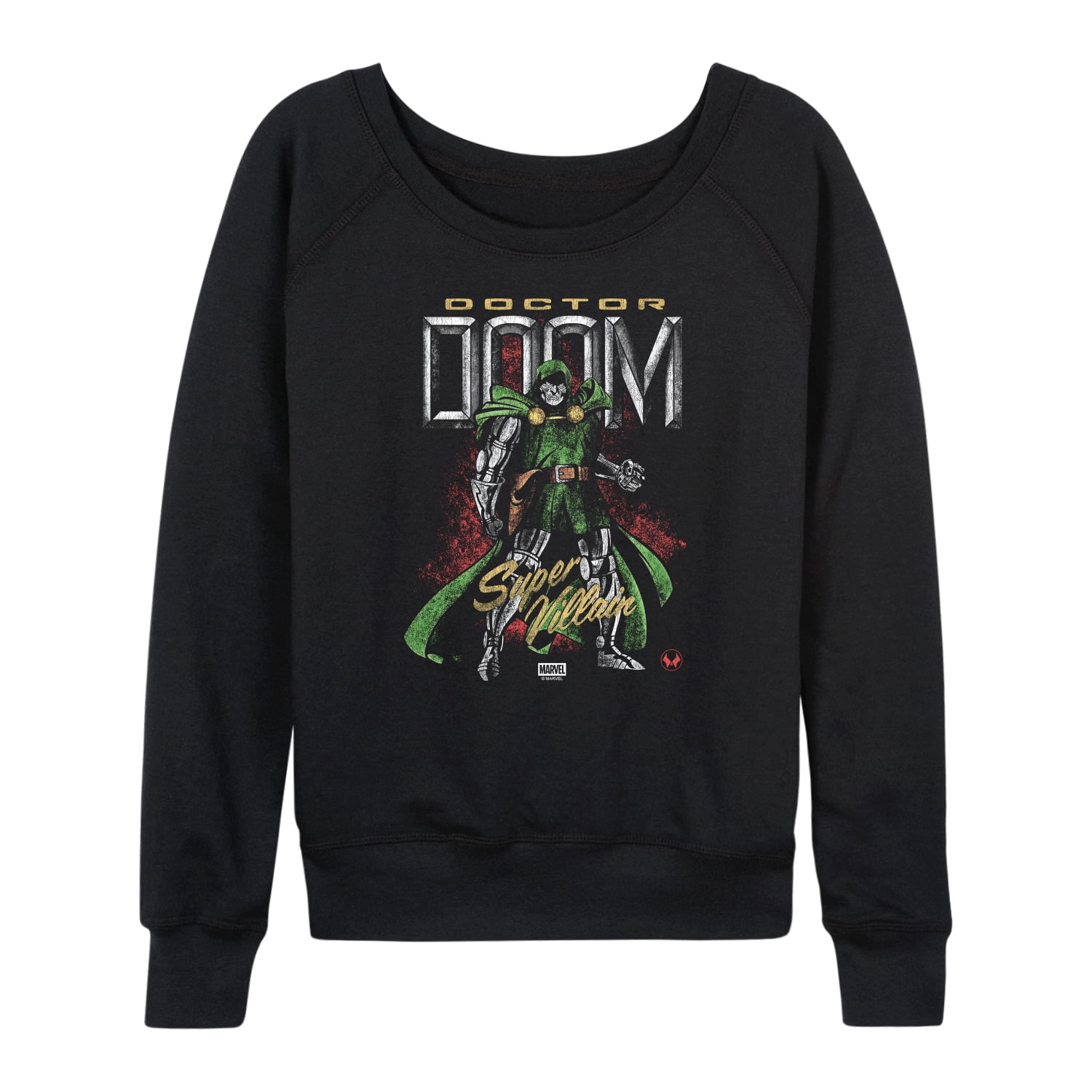 Fantastic Four - Doctor Doom Super Villain - Women's French Terry Long ...