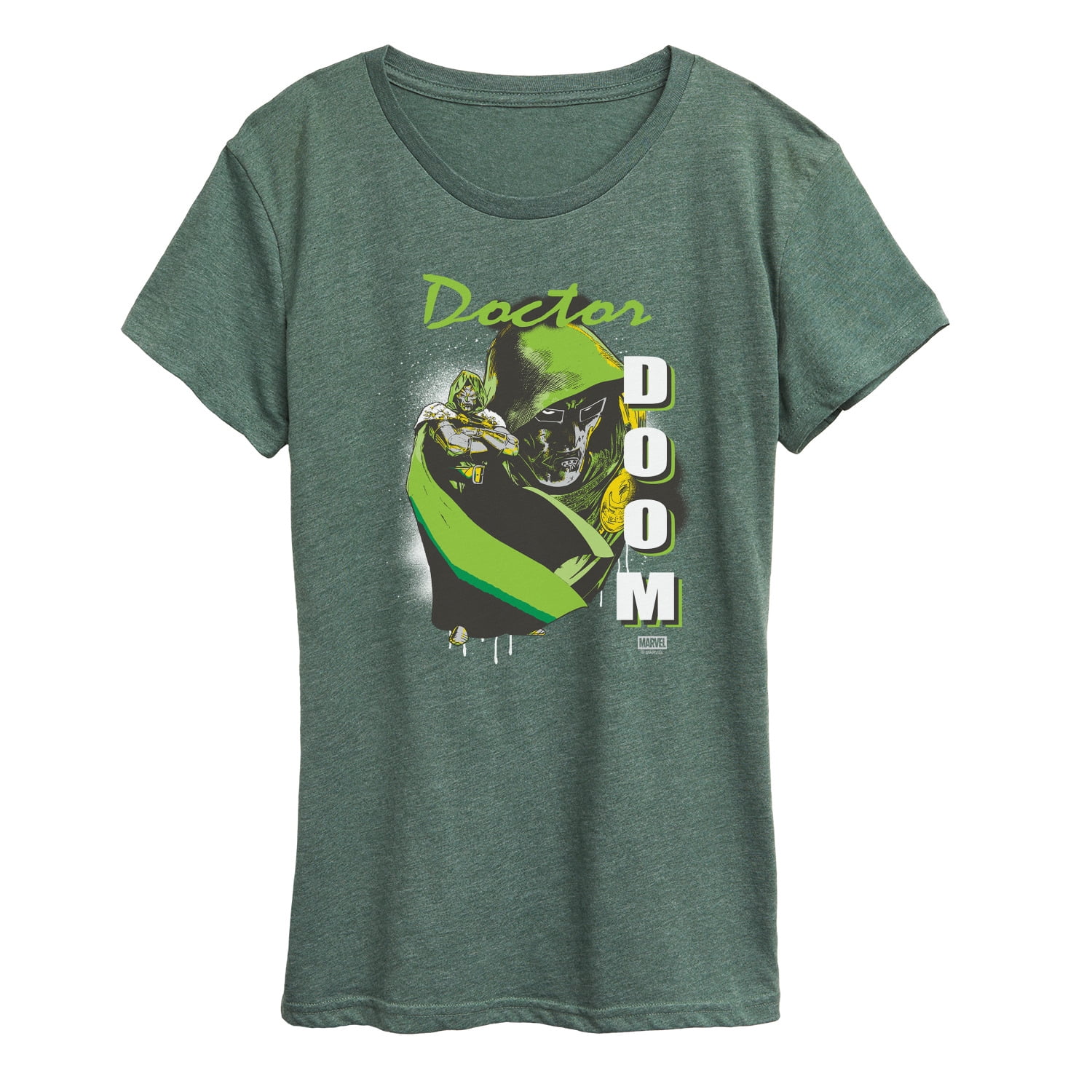 Fantastic Four - Doctor Doom - Women's Short Sleeve Graphic T-Shirt ...