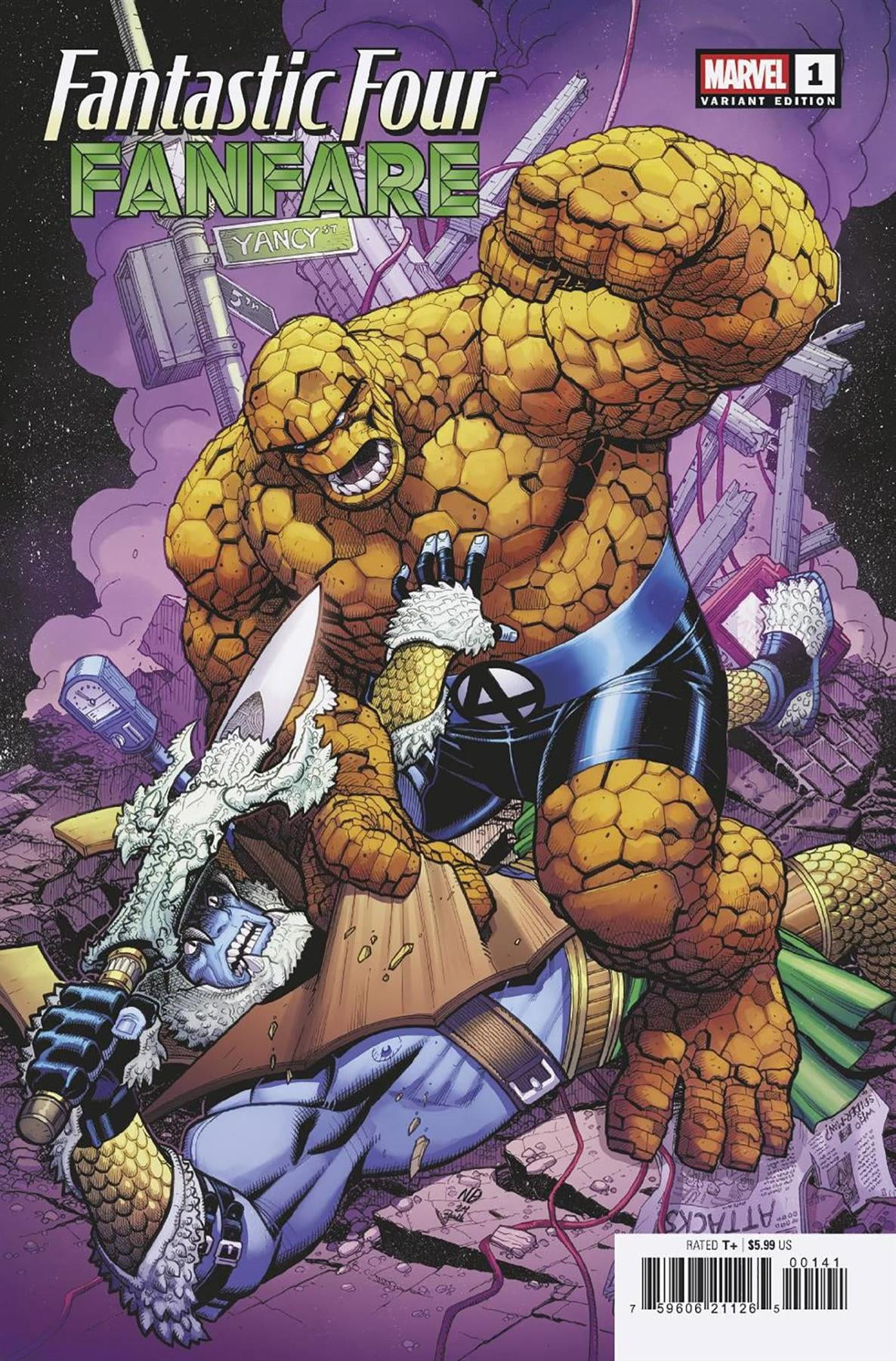 Fantastic Four Fanfare #1 Tbd Artist Var Tbd Artist Var Marvel Prh ...