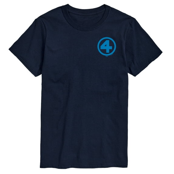 Fantastic Four - Fantastic Four Blue - Men's Short Sleeve Graphic T ...