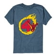 Fantastic Four - Human Torch - Youth Boys Short Sleeve Graphic T-Shirt ...