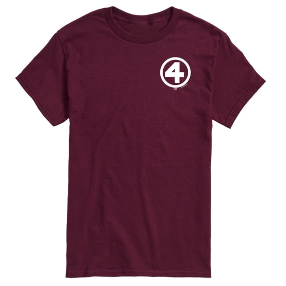 Fantastic Four Retro - Fantastic Four Logo White - Men's Short Sleeve ...