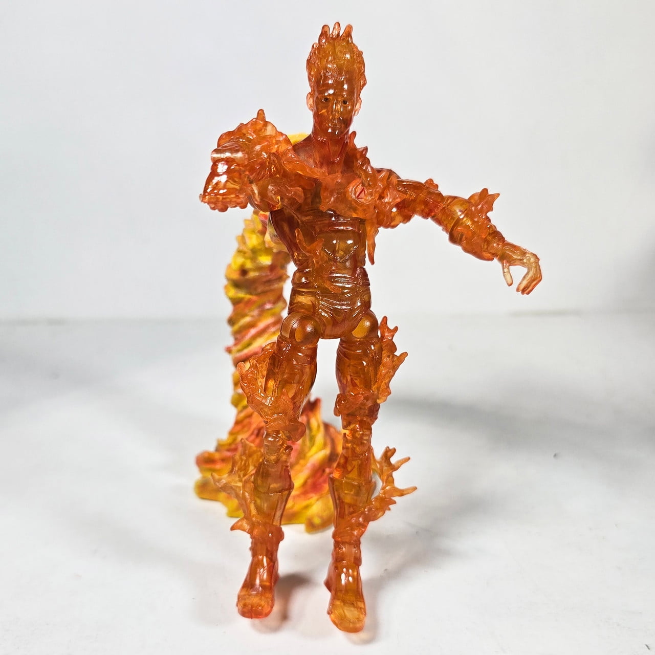 Fantastic Four Movie Human Torch Lights & Sounds Action Figure 2005 ...