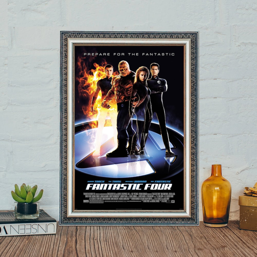Fantastic Four Movie Poster, Fantastic Four (2005) Classic Superhero ...