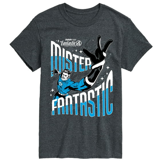 Fantastic Four - Mr Fantastic Chara - Men's Short Sleeve Graphic T ...