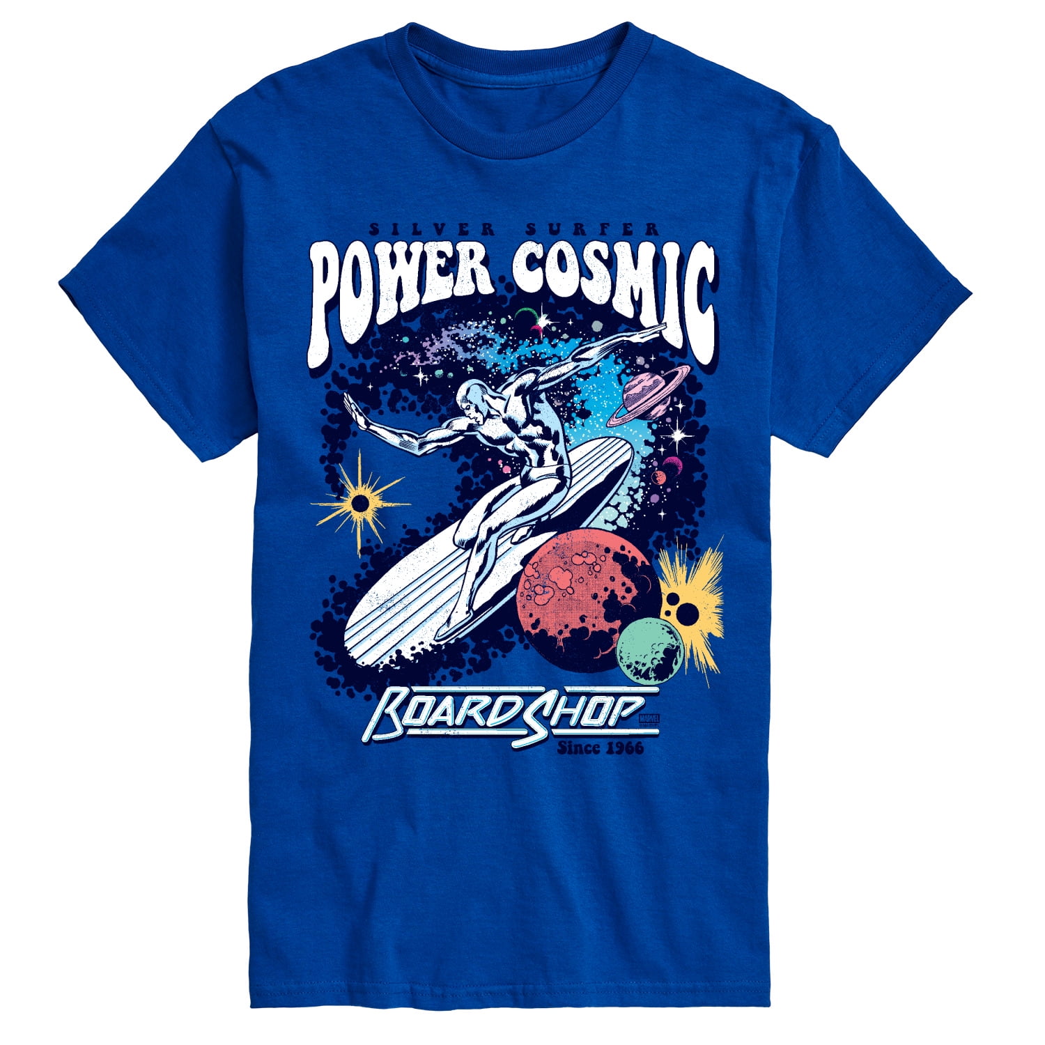 Fantastic Four - Power Cosmic Surf - Men's Short Sleeve Graphic T-Shirt ...