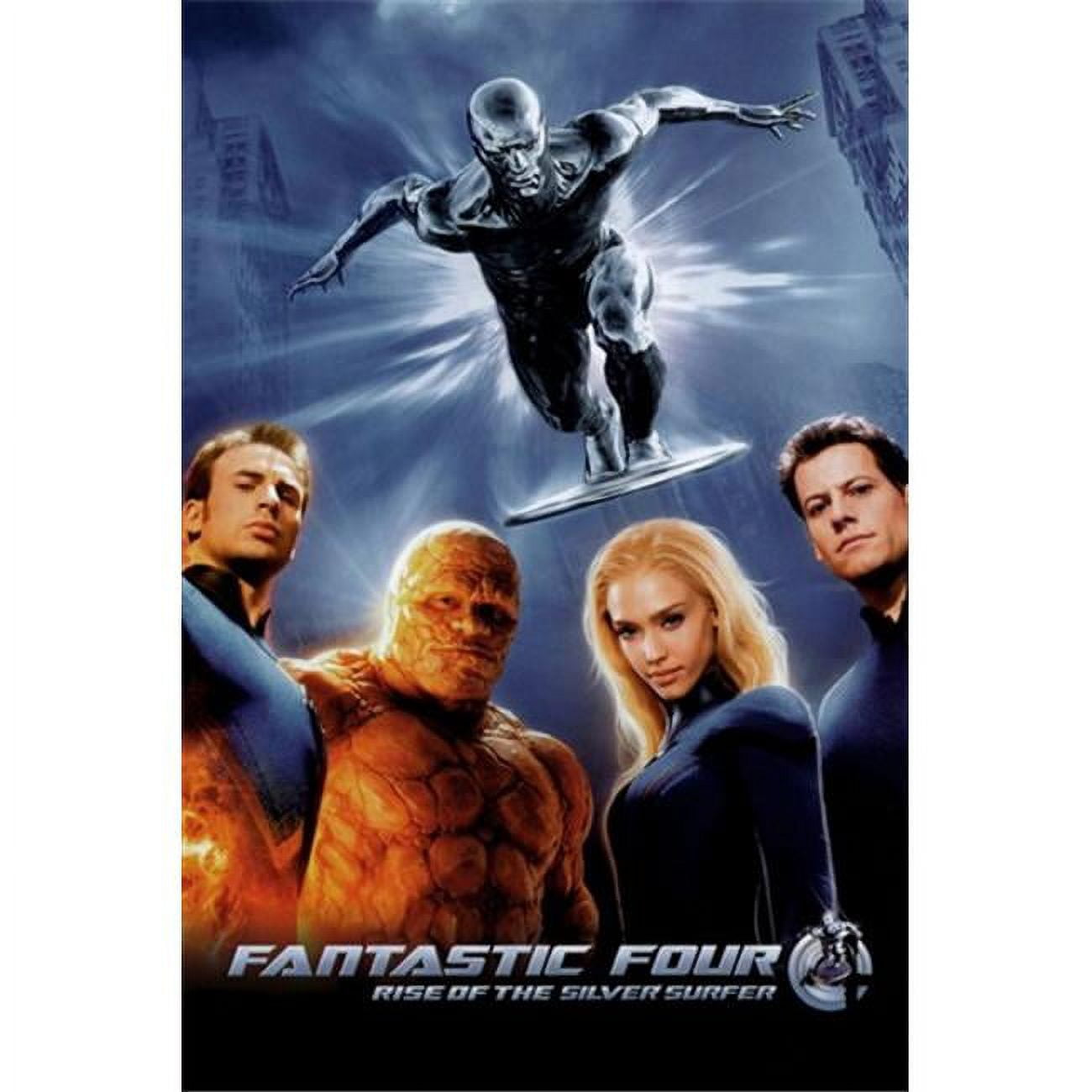 Fantastic Four Rise of the Silver Surfer Movie Poster - 11 x 17 in ...