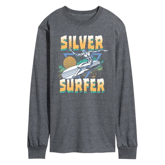 Fantastic Four - Silver Surfer 80s - Men's Long Sleeve Graphic T-Shirt ...
