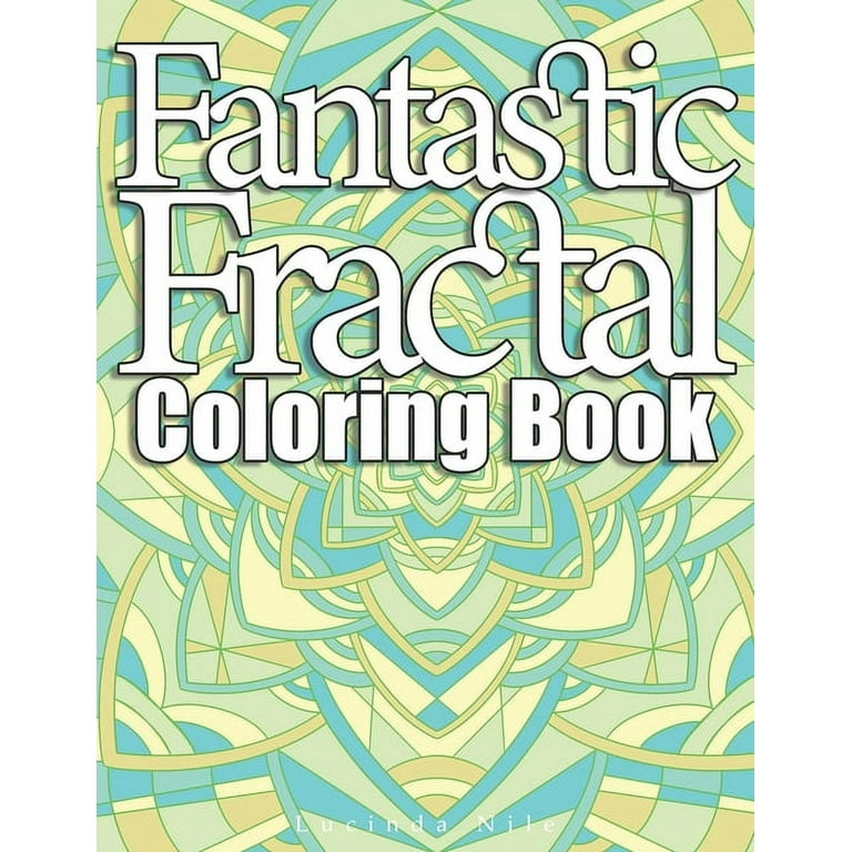 fractal coloring pages for kids