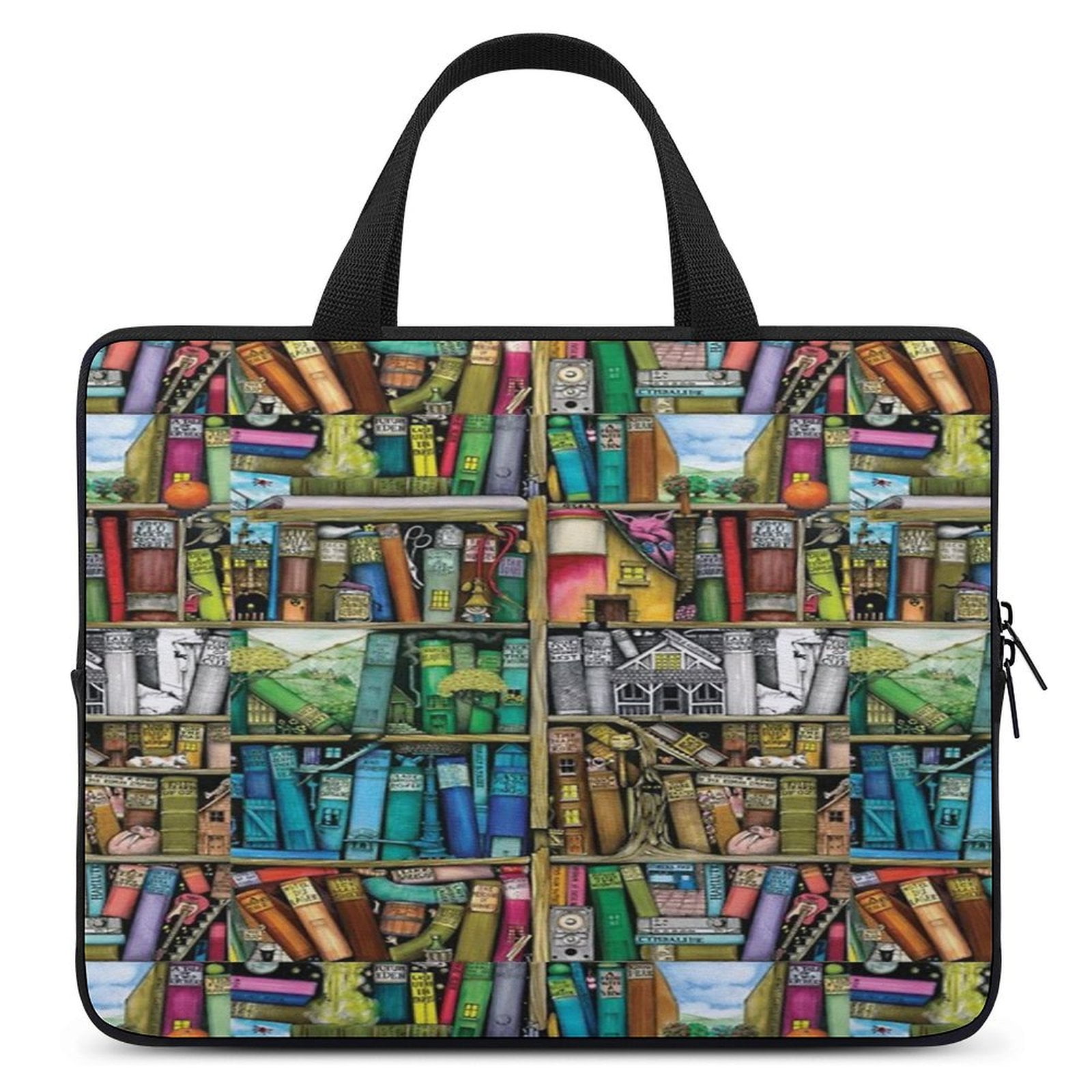 Fantastic Library Laptop Bag Women Man 10 12 13 15 17 Inch Office ...