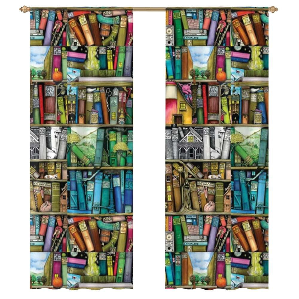 Fantastic Library Modern Tulle Window Curtains for Living Room Luxury ...