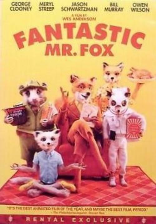 Fantastic Mr. Fox (DVD, 2009, Widescreen, Rental Exclusive) NEW ...
