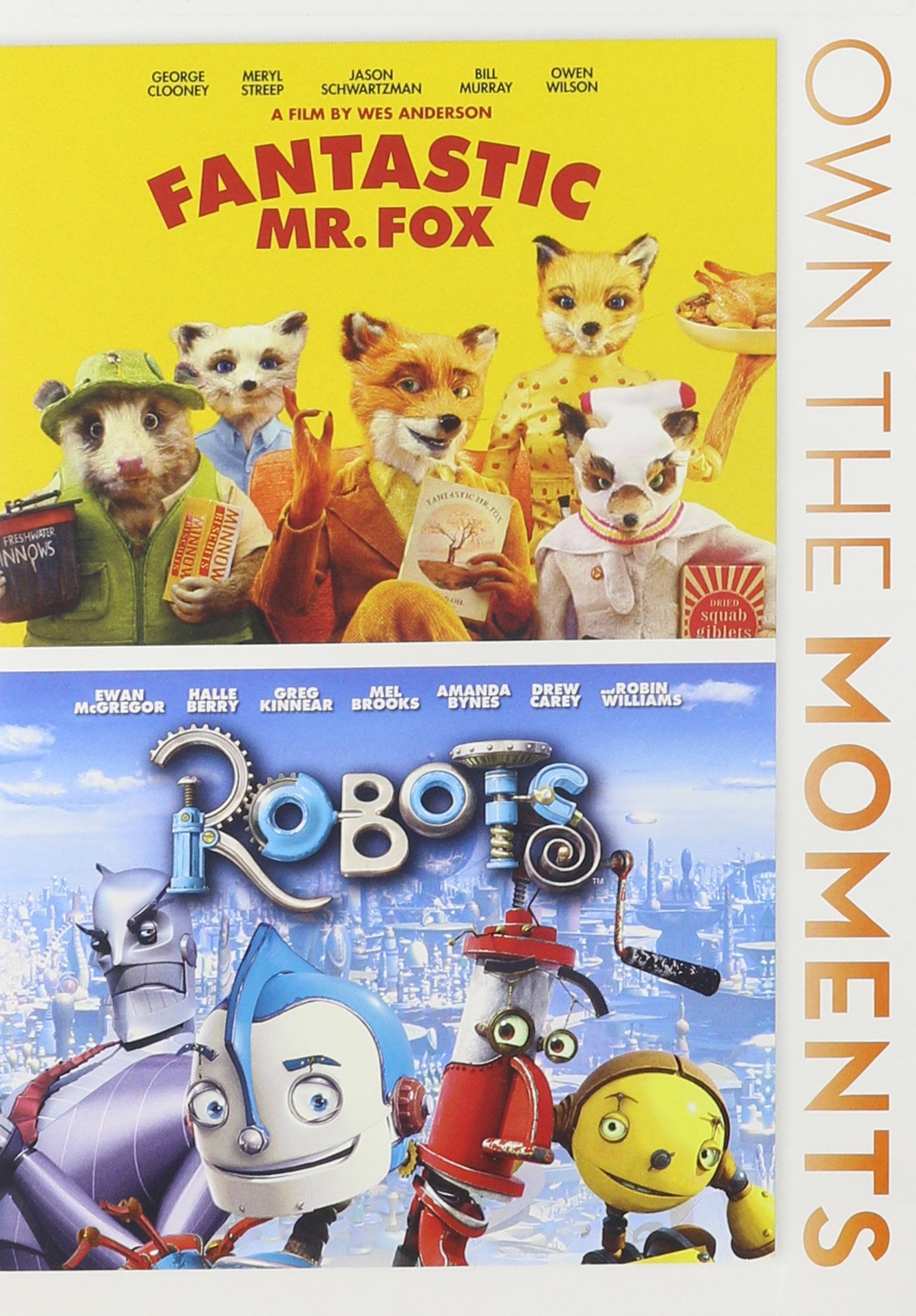 Fantastic Mr. Fox / Robots (DVD, 2012, 2-Disc Set) NEW - Walmart.com