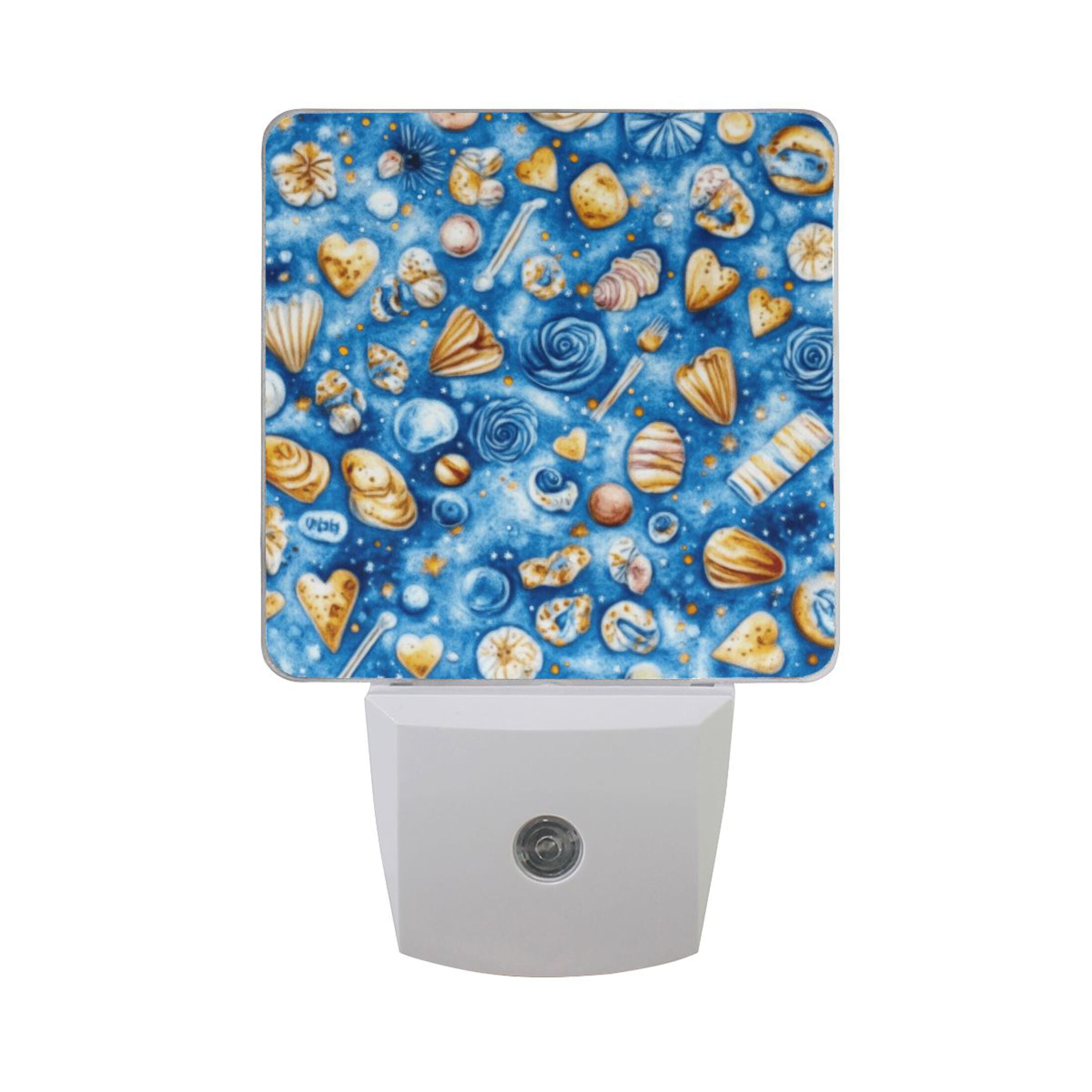 Fantastic Shells on Sea Night Light 2 Pack LED Nightlight Plug into ...