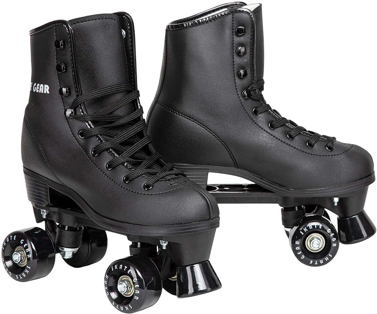 Fantastic Skates with Retro Quad Design for Kids and Adults (Black ...