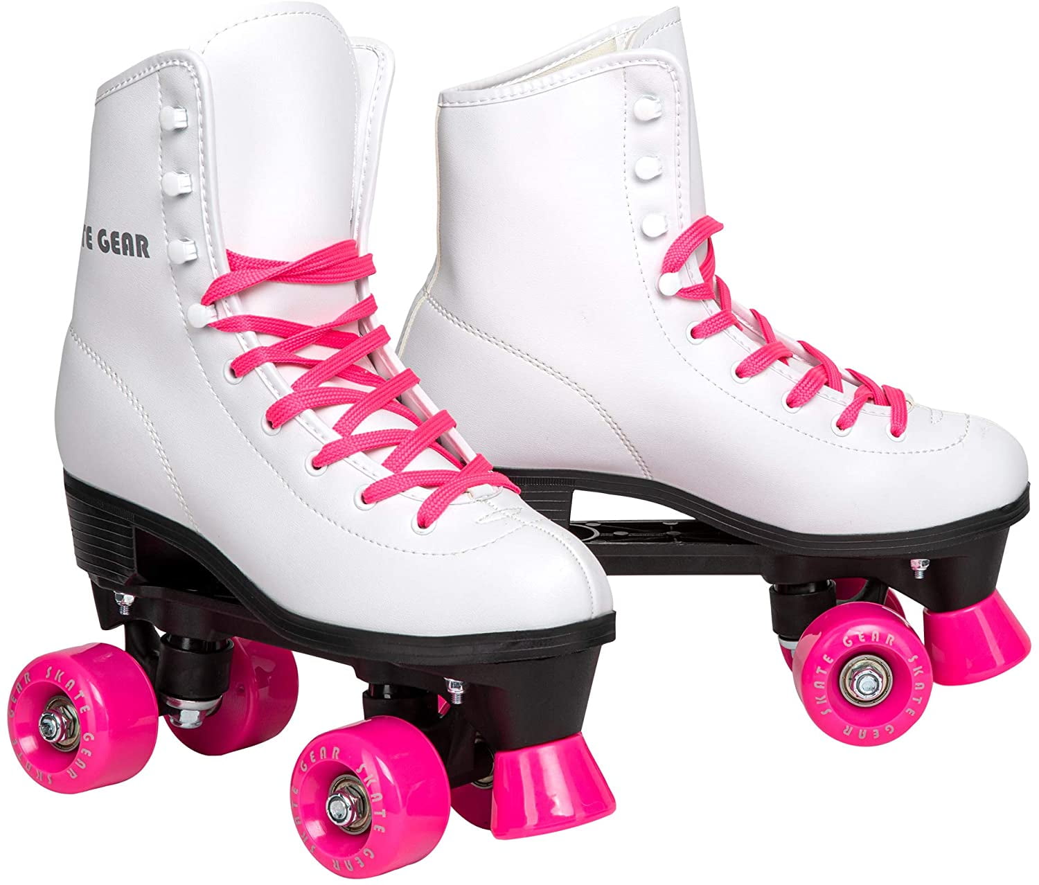 Fantastic Skates with Retro Quad Design for Kids and Adults (Pink ...