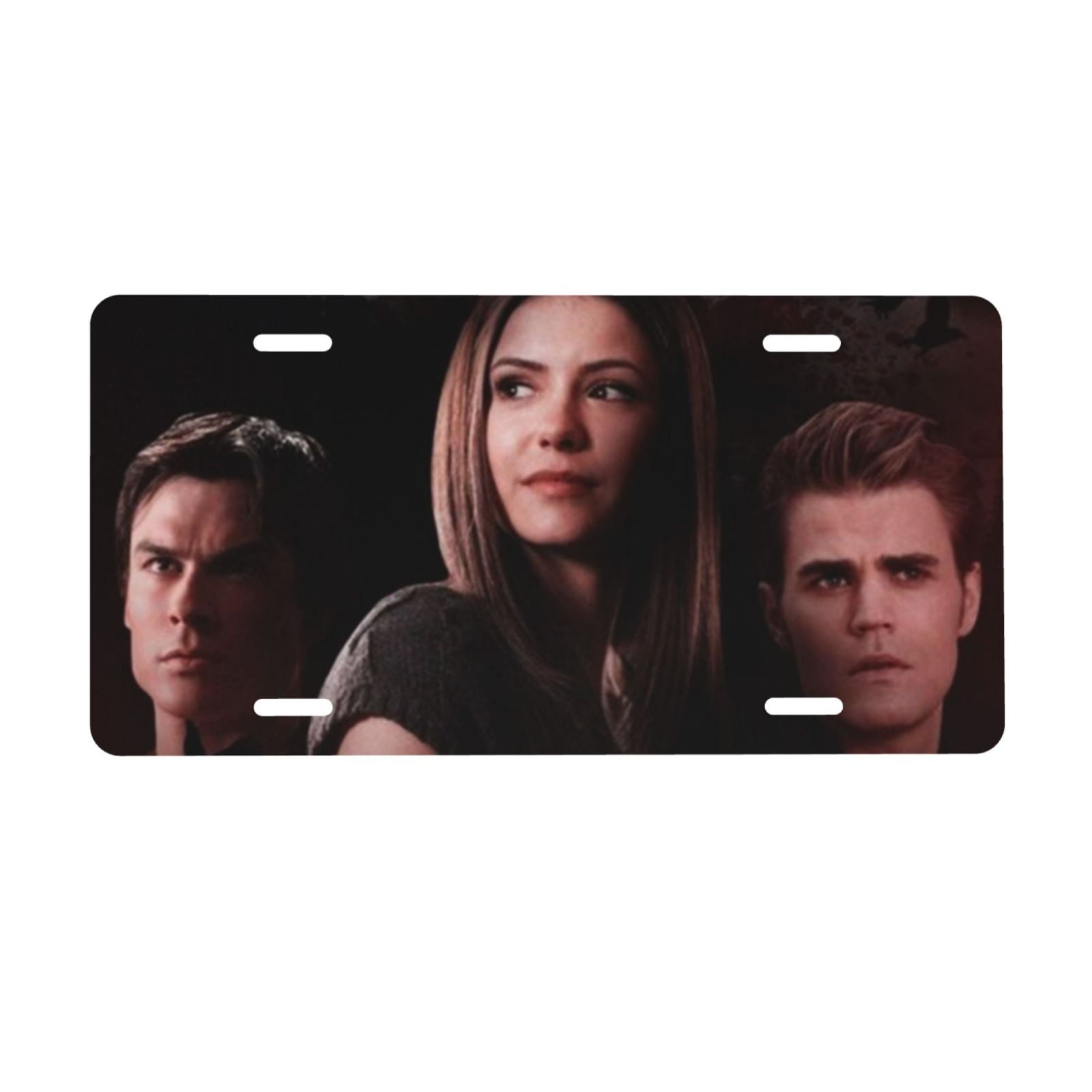 Fantastic The Vampire Diaries License Plate Cover Aluminum Novelty ...