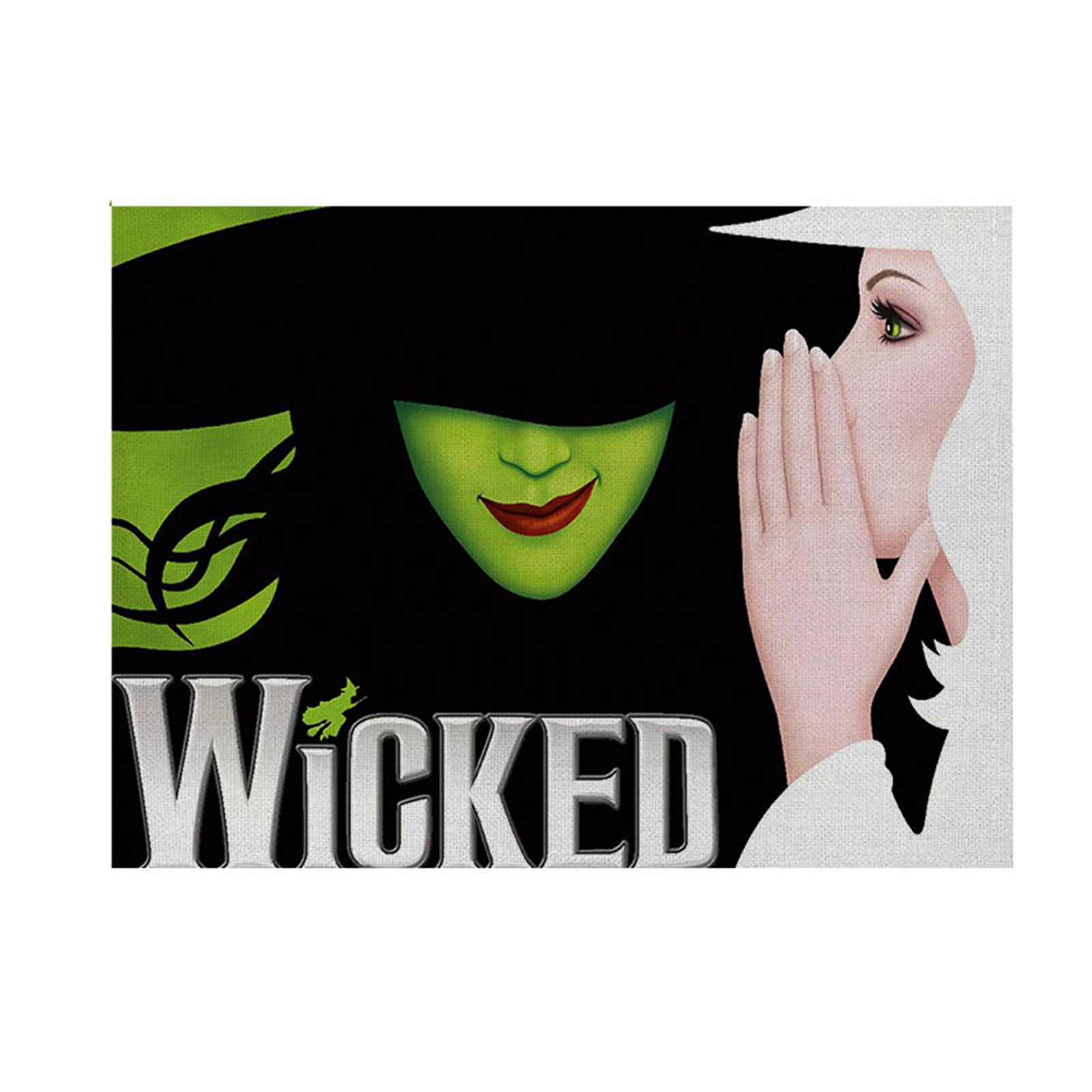 Wicked-Theme Figures Wicked Musical Souvenir Program The Untold Story ...